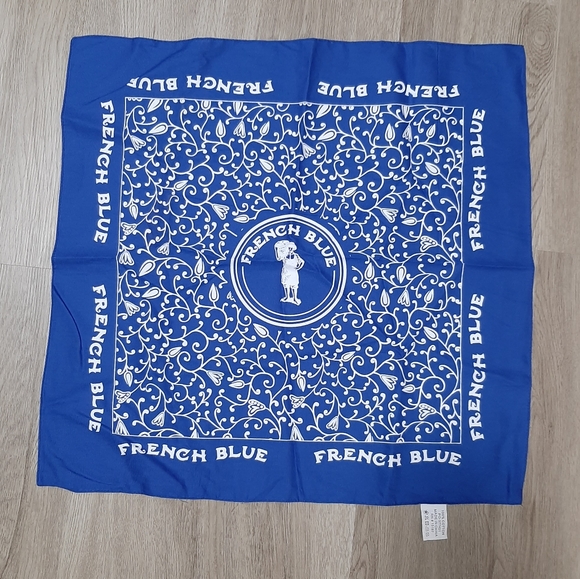 overproof rum | Accessories | French Blue Bandana | Poshmark